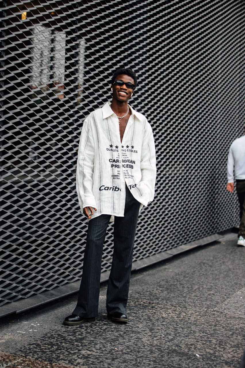 See what the models are wearing off-duty in Milan! Day 5 – Of The Minute