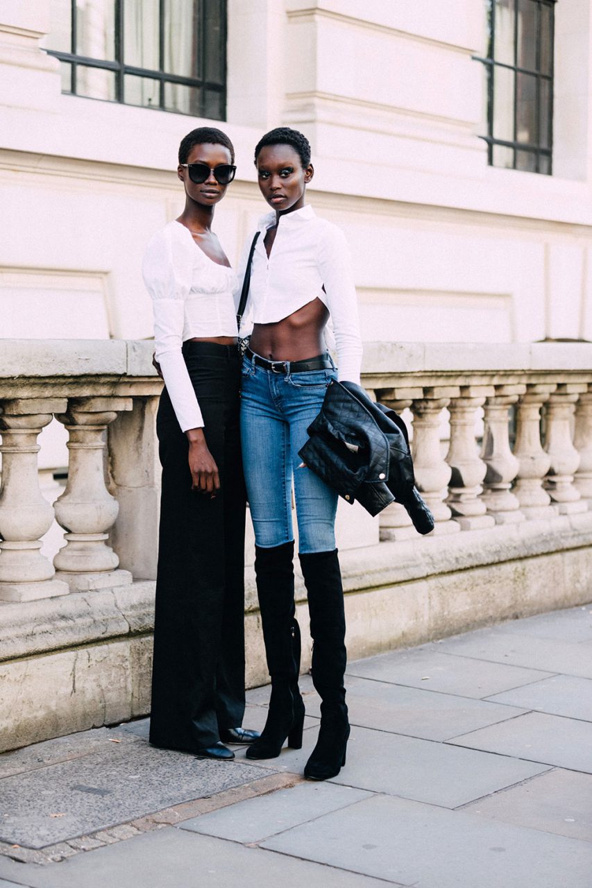 See what the models are wearing off-duty in London! Days 1&2 – Of The ...