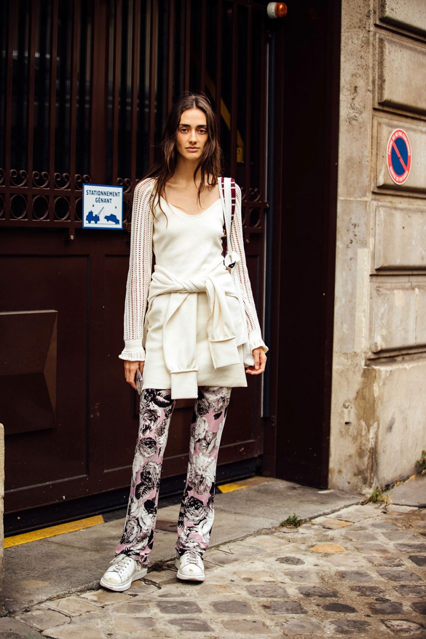 See what the models are wearing off-duty in Paris! Days 7&8 – Of The Minute