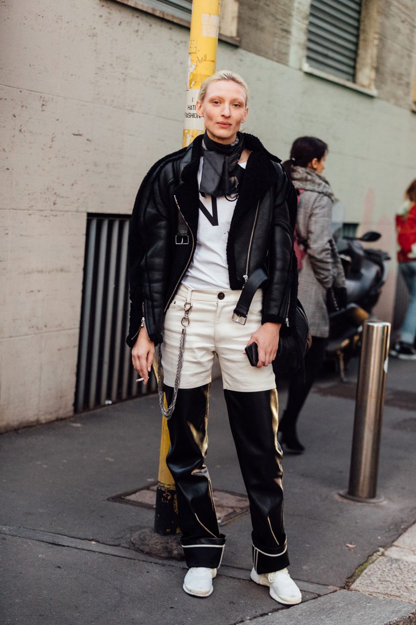 See what the models are wearing off-duty in Milan! Days 1&2 – Of The Minute