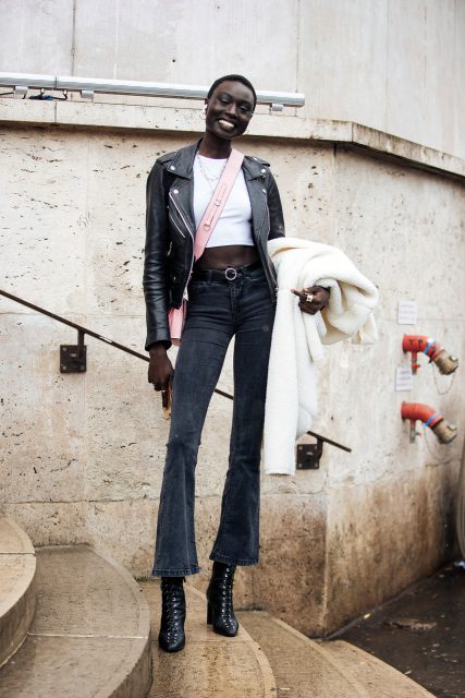 See what the models are wearing off-duty in Paris! Days 1&2 – Of The Minute