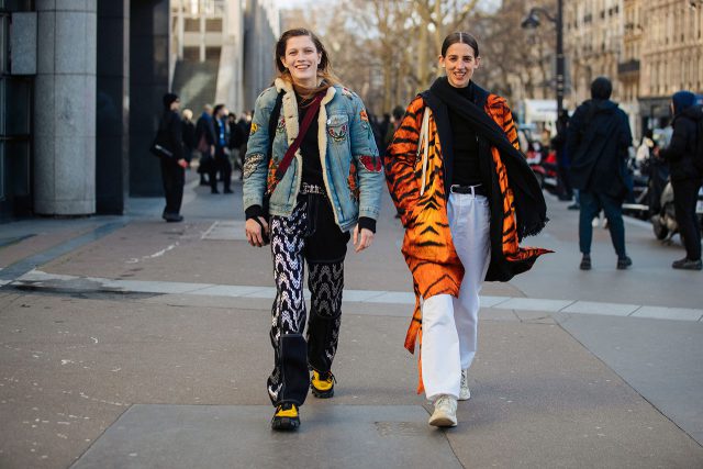 See what the models are wearing off-duty in Paris! Days 1&2 – Of The Minute