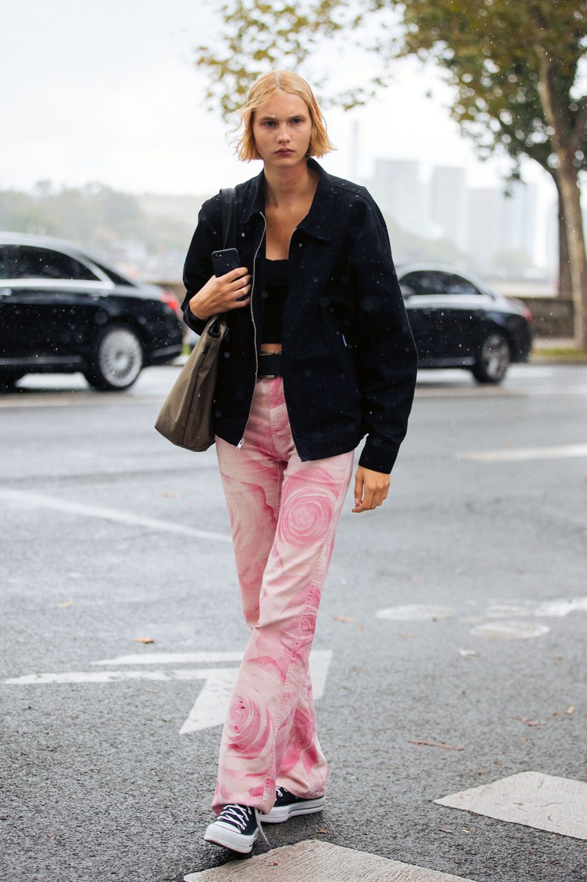 See what the models are wearing off-duty during PFW S/S 22! Days 3-4 ...