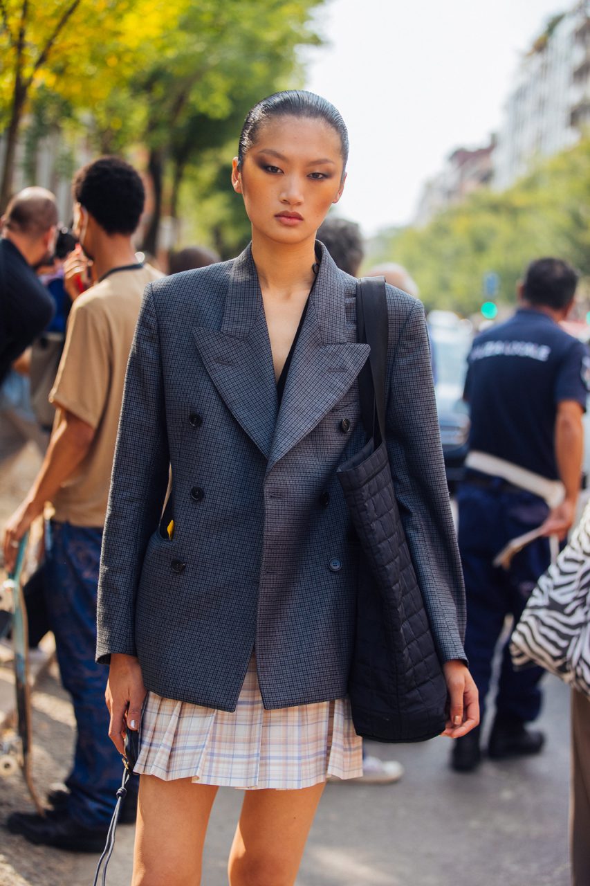 See what the models are wearing off-duty during MFW S/S 22! Day 1 – Of ...