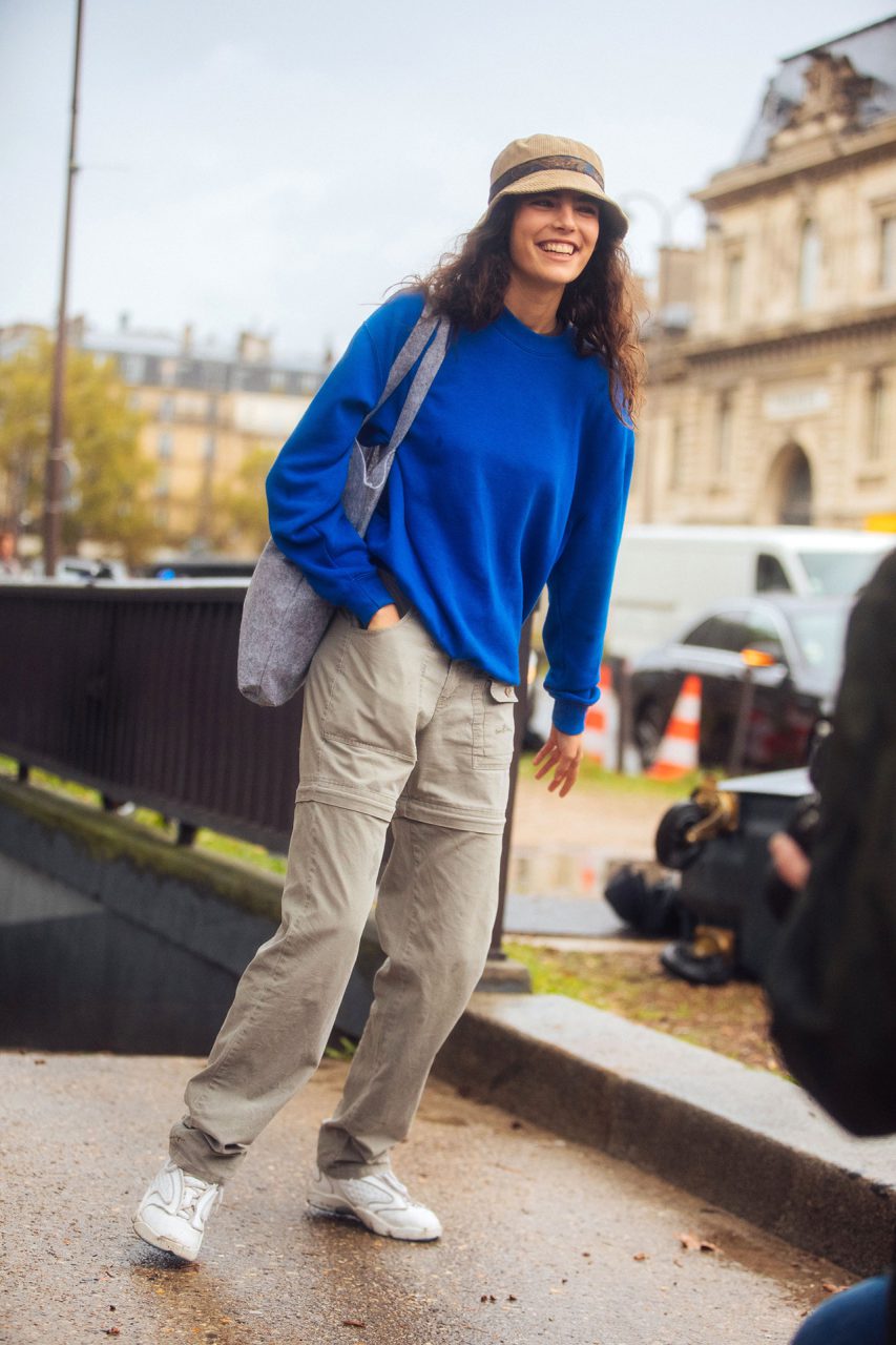 See what the models are wearing off-duty during PFW S/S 22! Days 8&9 ...