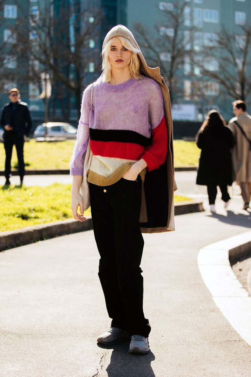 See what the models are wearing off-duty during MFW F/W 22! Days 1-2 ...