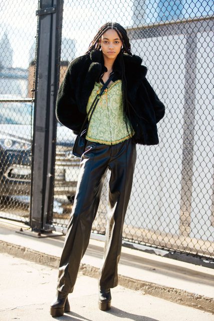 See what the models are wearing off-duty during NYFW F/W 22! Days 4-6 ...