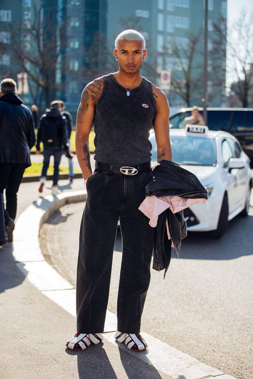 See what the models are wearing off-duty during MFW F/W 22! Days 1-2 ...