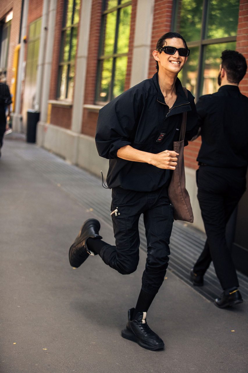 See What the Models are wearing off-duty during MFW Menswear S/S 23 ...