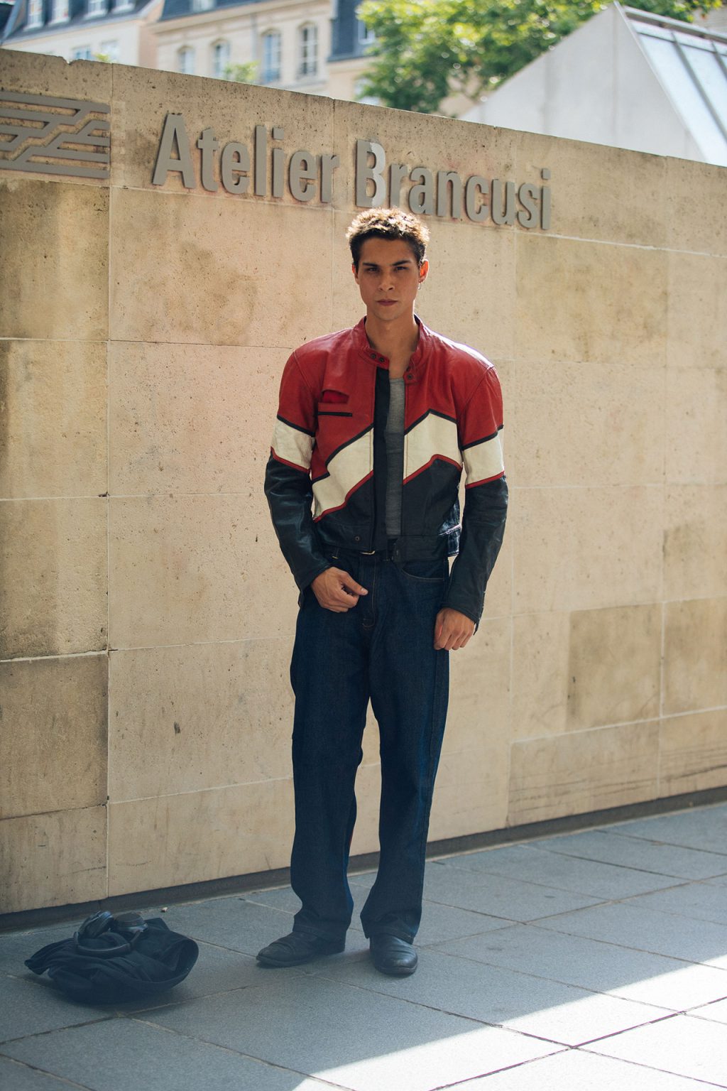 See What the Models are wearing off-duty during PFW Menswear S/S 23 ...