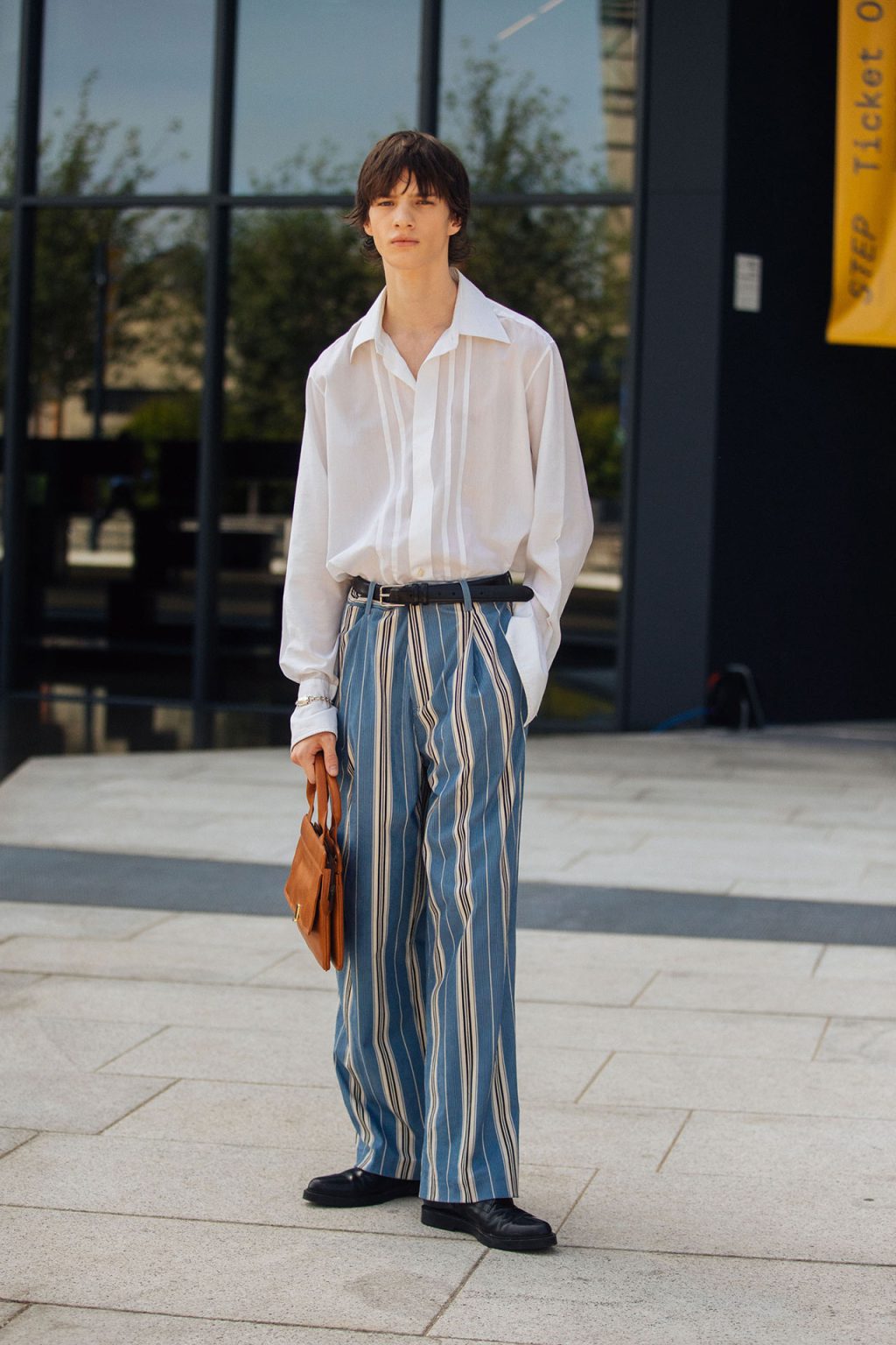 See What the Models are wearing off-duty during MFW Menswear S/S 23 ...