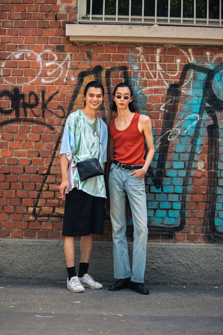 See What the Models are wearing off-duty during MFW Menswear S/S 23 ...