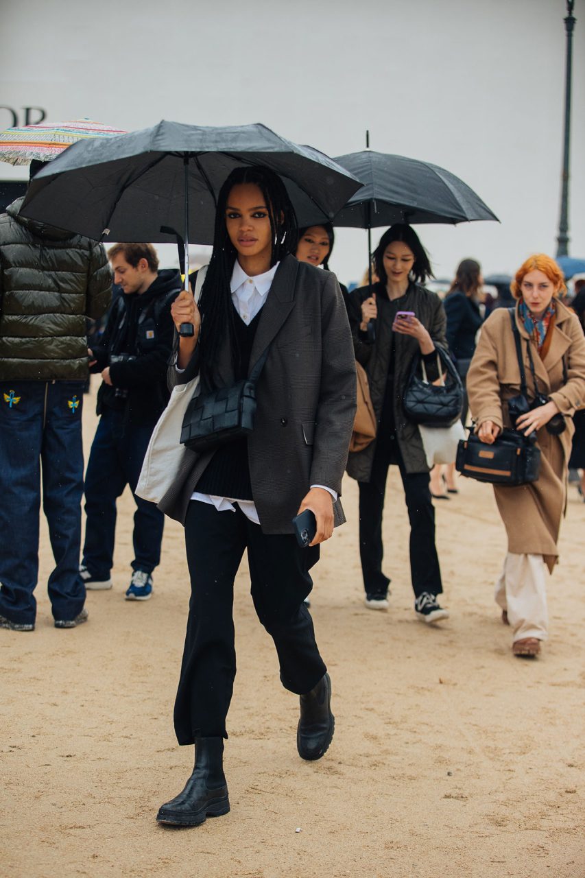 See What the Models Are Wearing Off-Duty During PFW S/S 23! Days 1&2 ...