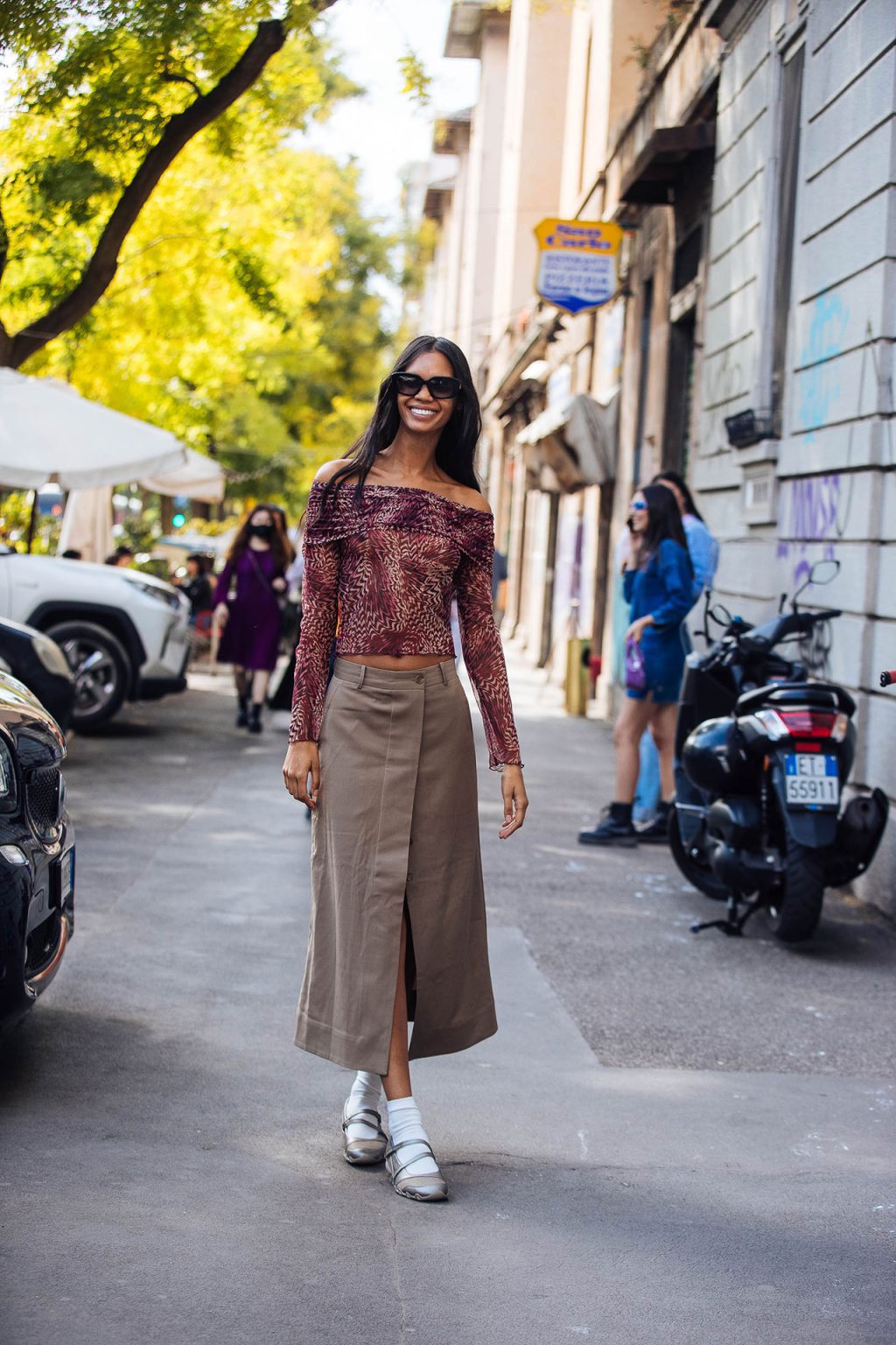 See What the Models Are Wearing Off-Duty During MFW S/S 23! Days 1&2 ...