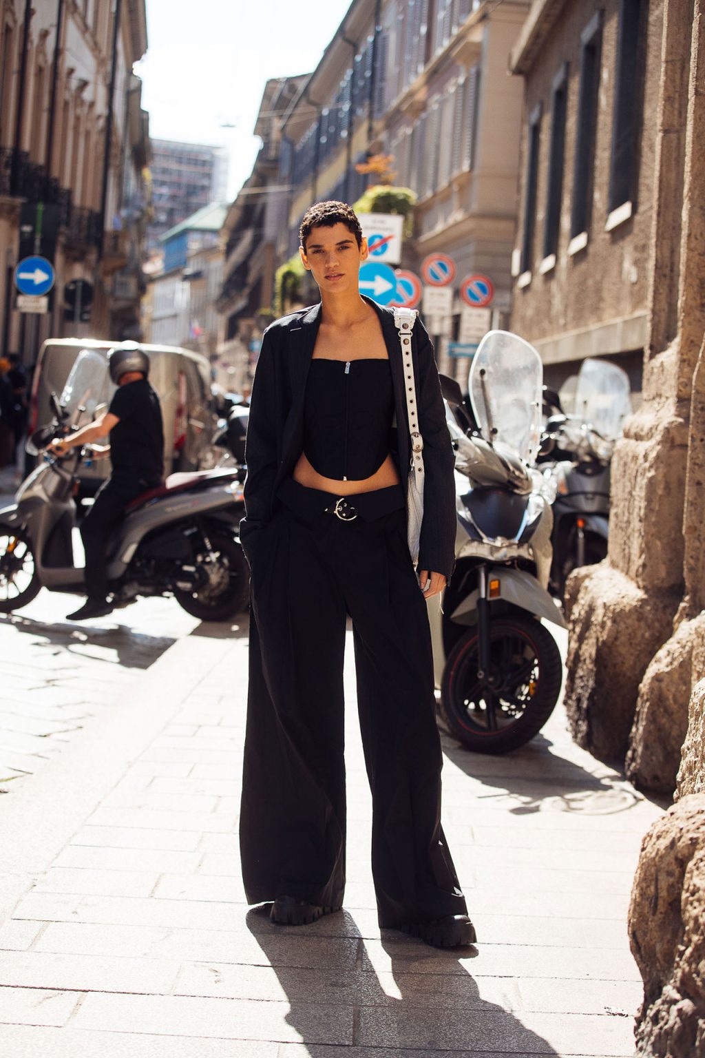 See What the Models Are Wearing Off-Duty During MFW S/S 23! Days 1&2 ...