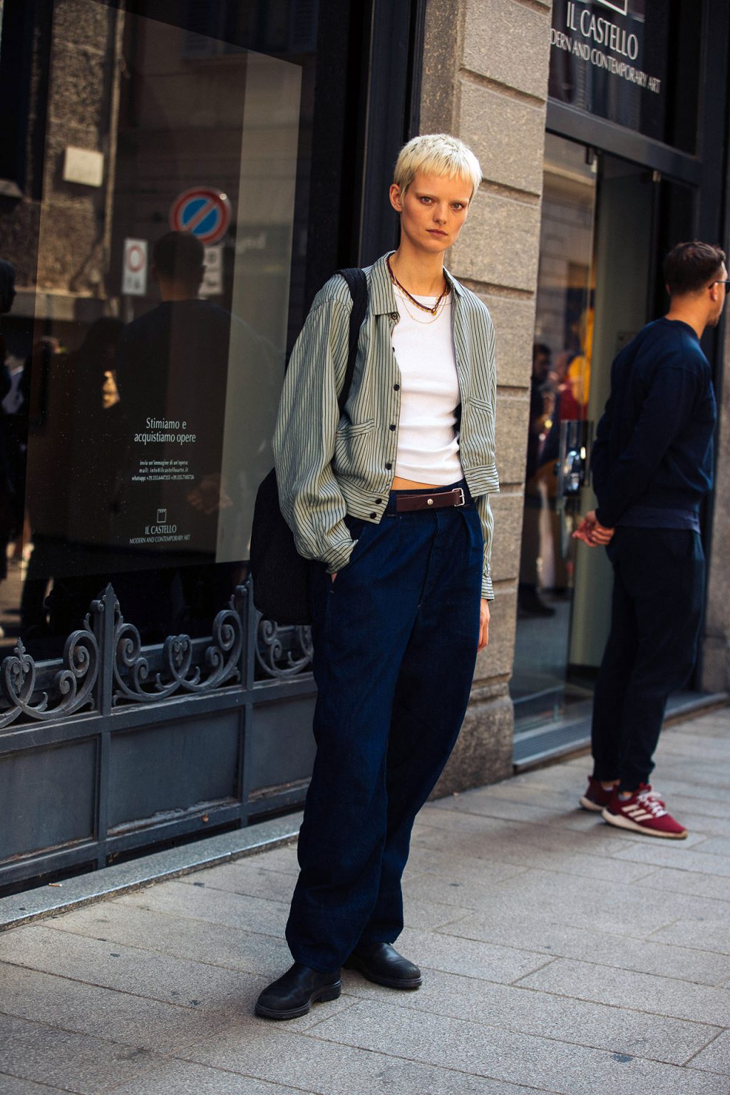 See What the Models Are Wearing Off-Duty During MFW S/S 23! Days 1&2 ...