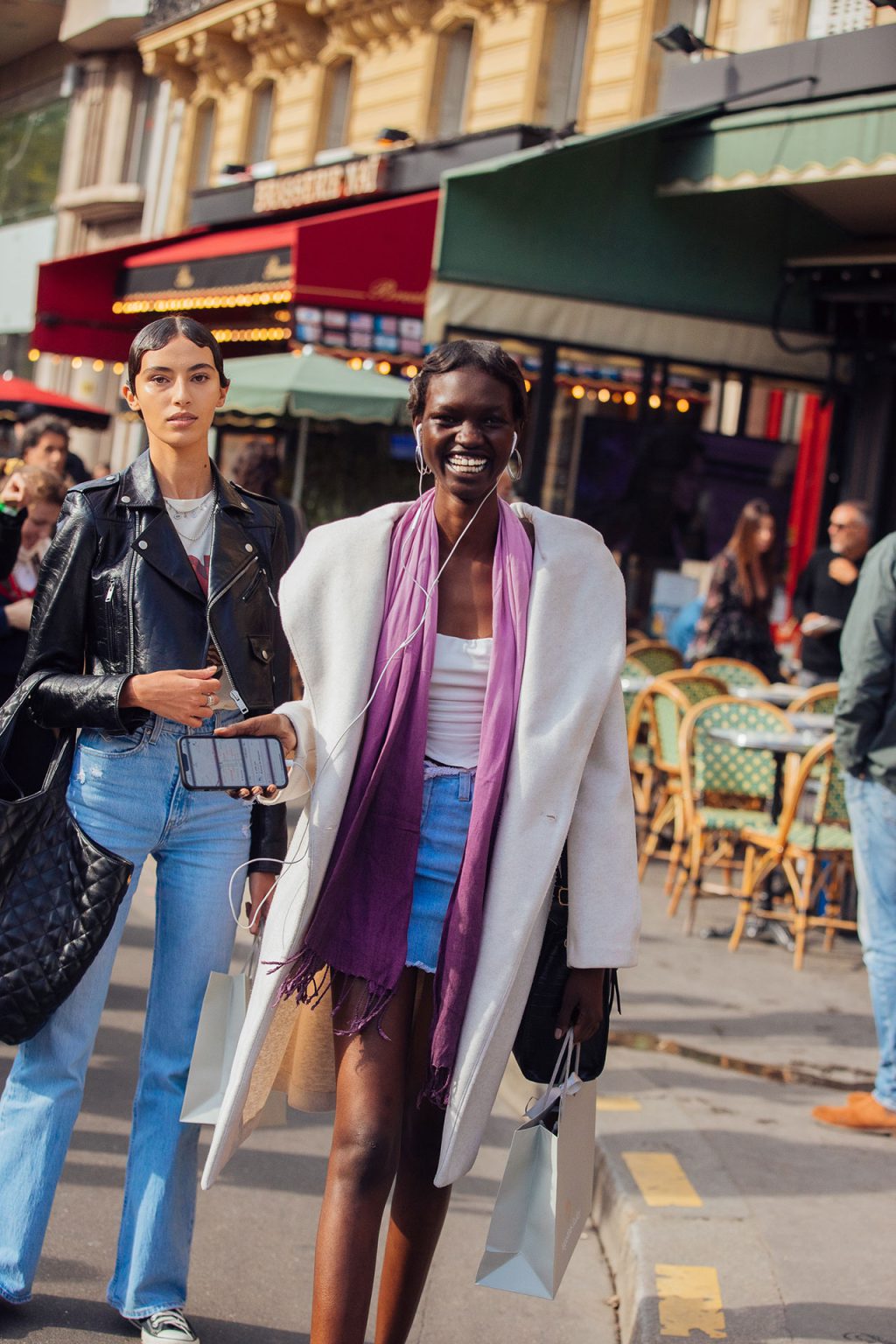 See What the Models Are Wearing Off-Duty During PFW S/S 23! Days 3&4 ...