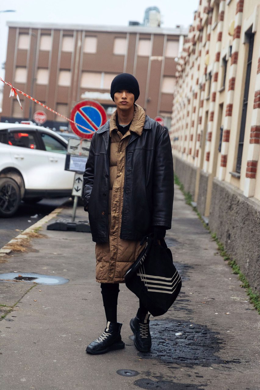 See What the Models Are Wearing Off-Duty During MFW Menswear F/W 23 ...