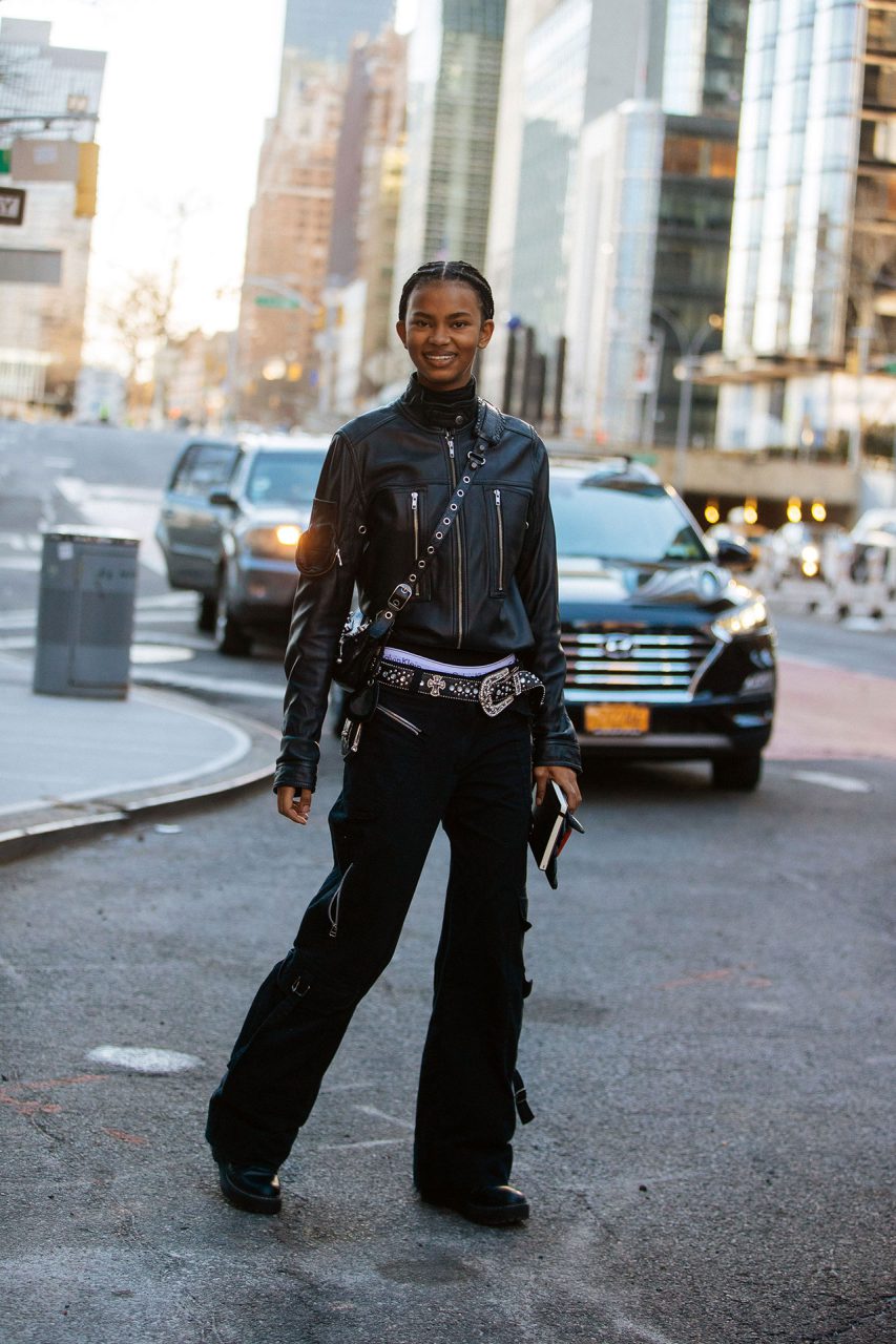 See What the Models Are Wearing Off-Duty During NYFW F/W 23! Days 1–3 ...
