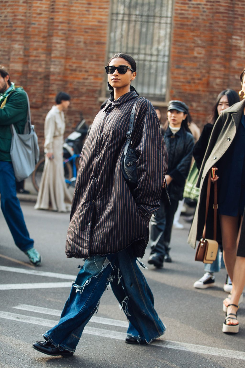 See What the Models Are Wearing Off-Duty During MFW F/W 23! Days 1&2 ...