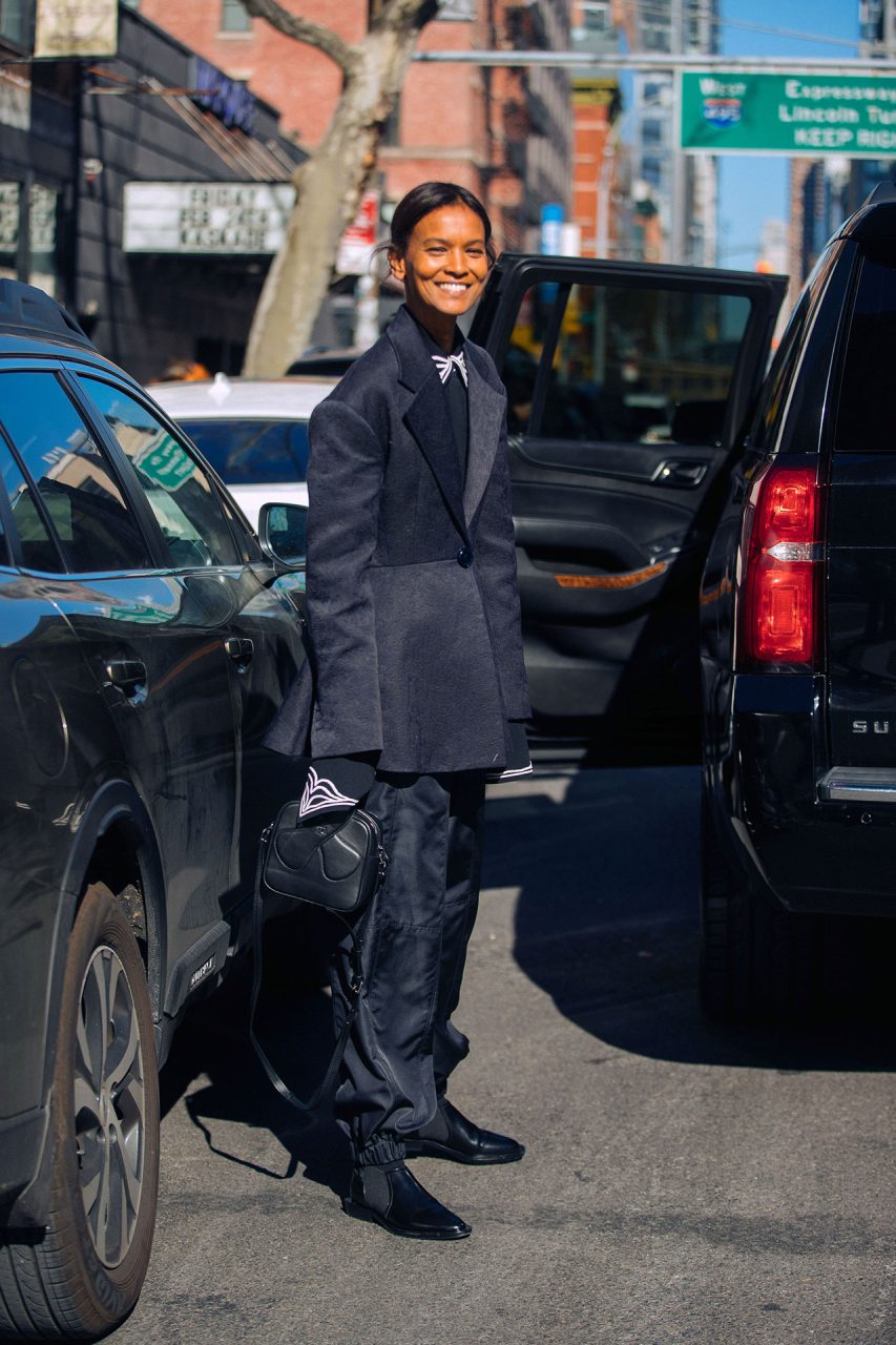 See What the Models Are Wearing Off-Duty During NYFW F/W 23! Days 1–3 ...
