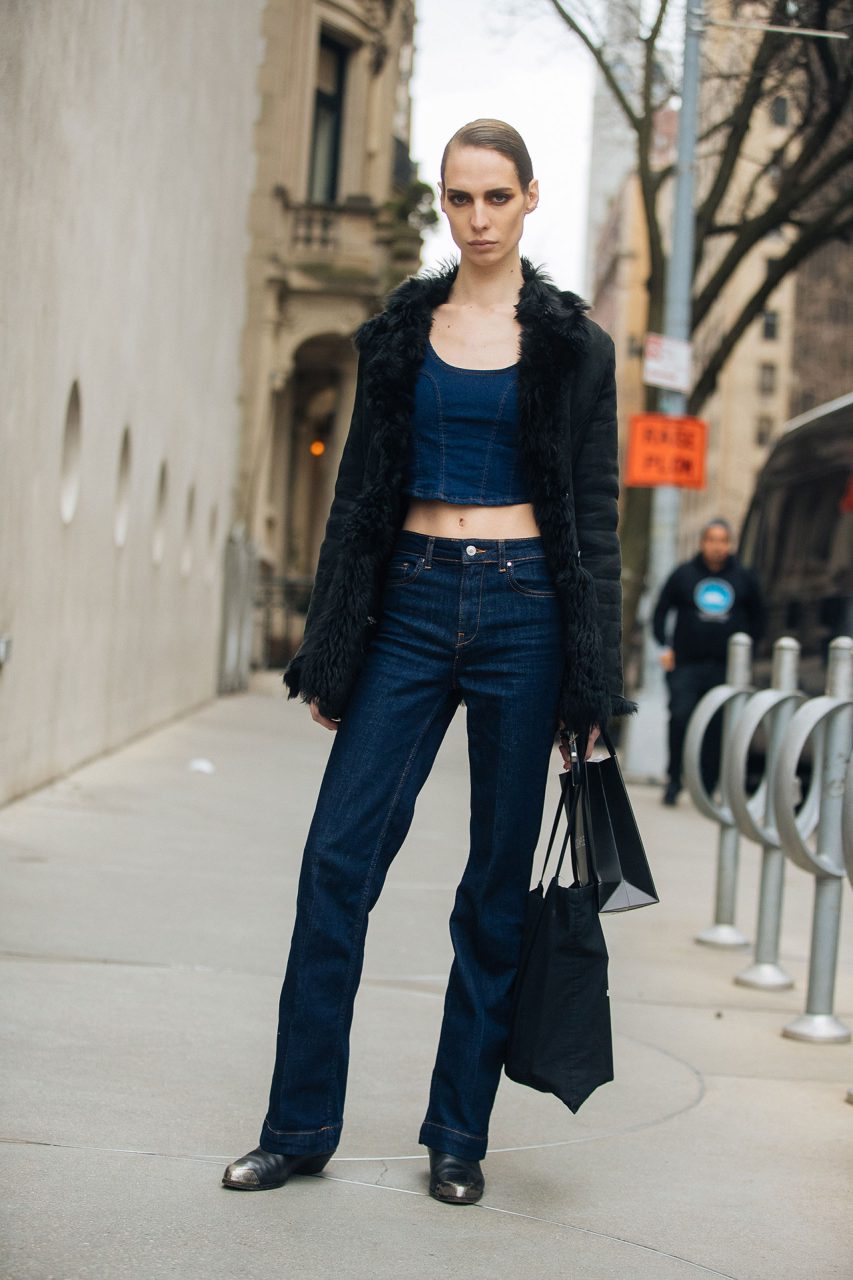 See What the Models Are Wearing Off-Duty During NYFW F/W 23! Days 1–3 ...