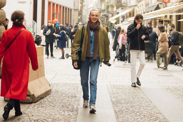 See What the Models Are Wearing Off-Duty During MFW F/W 23! Days 1&2 ...