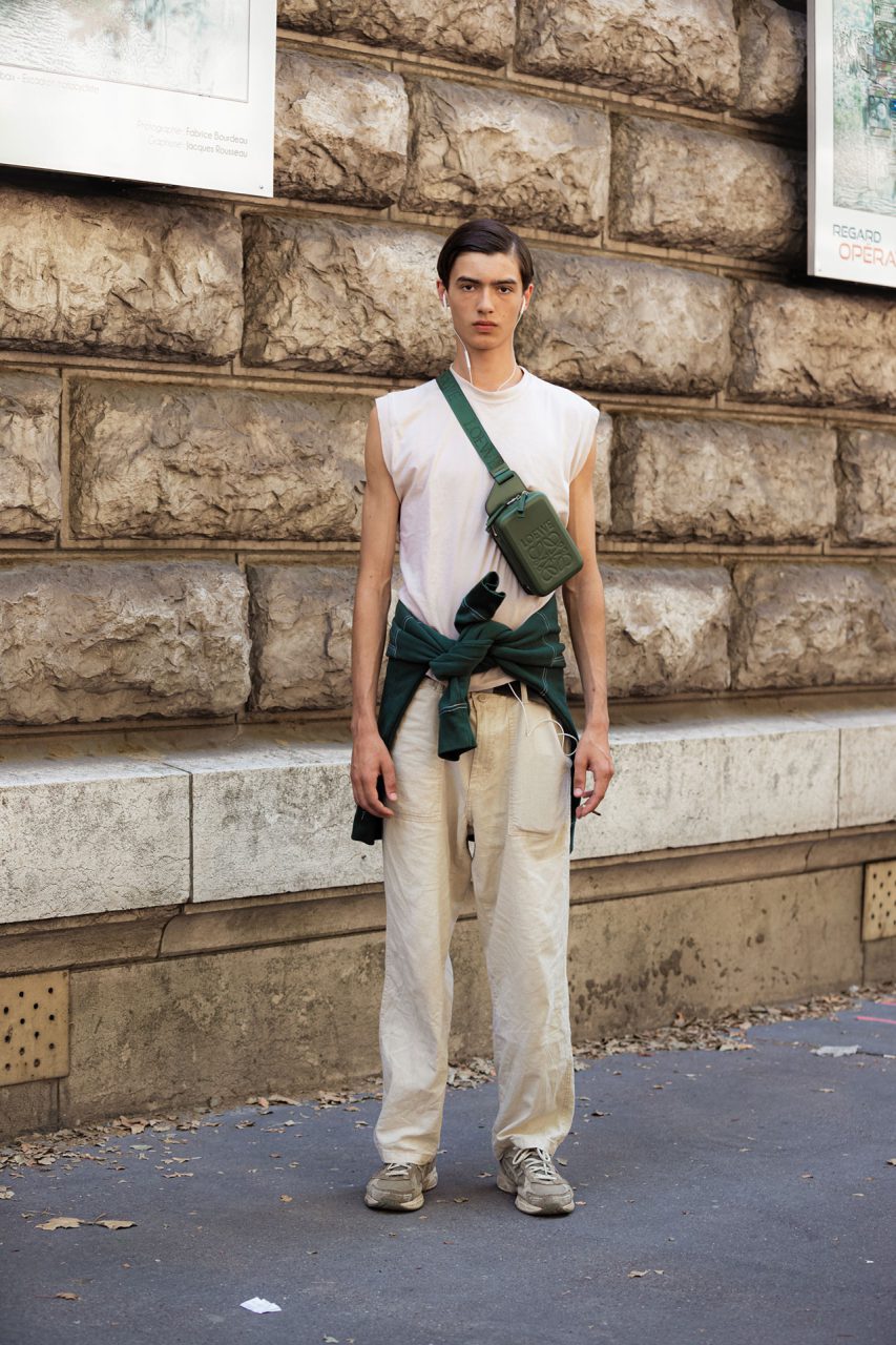 See What the Models Are Wearing Off-Duty During PFW Menswear S/S 24 ...