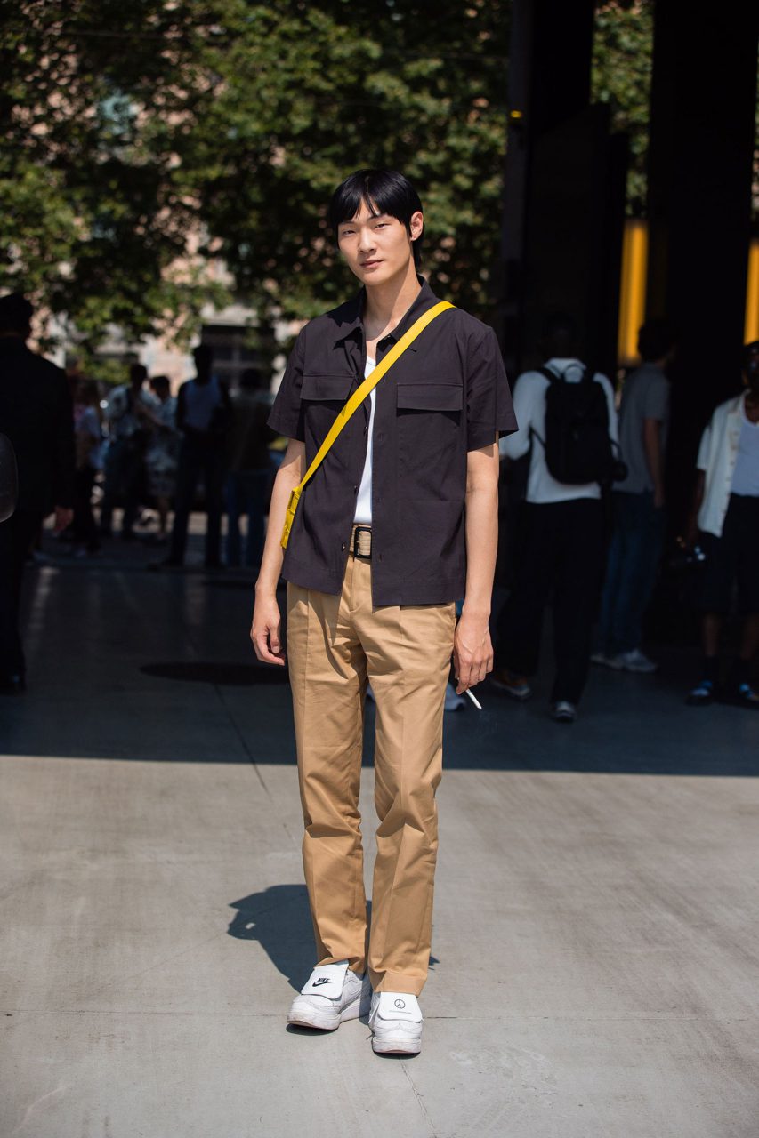 See What the Models Are Wearing Off-Duty During MFW Menswear S/S 24 ...