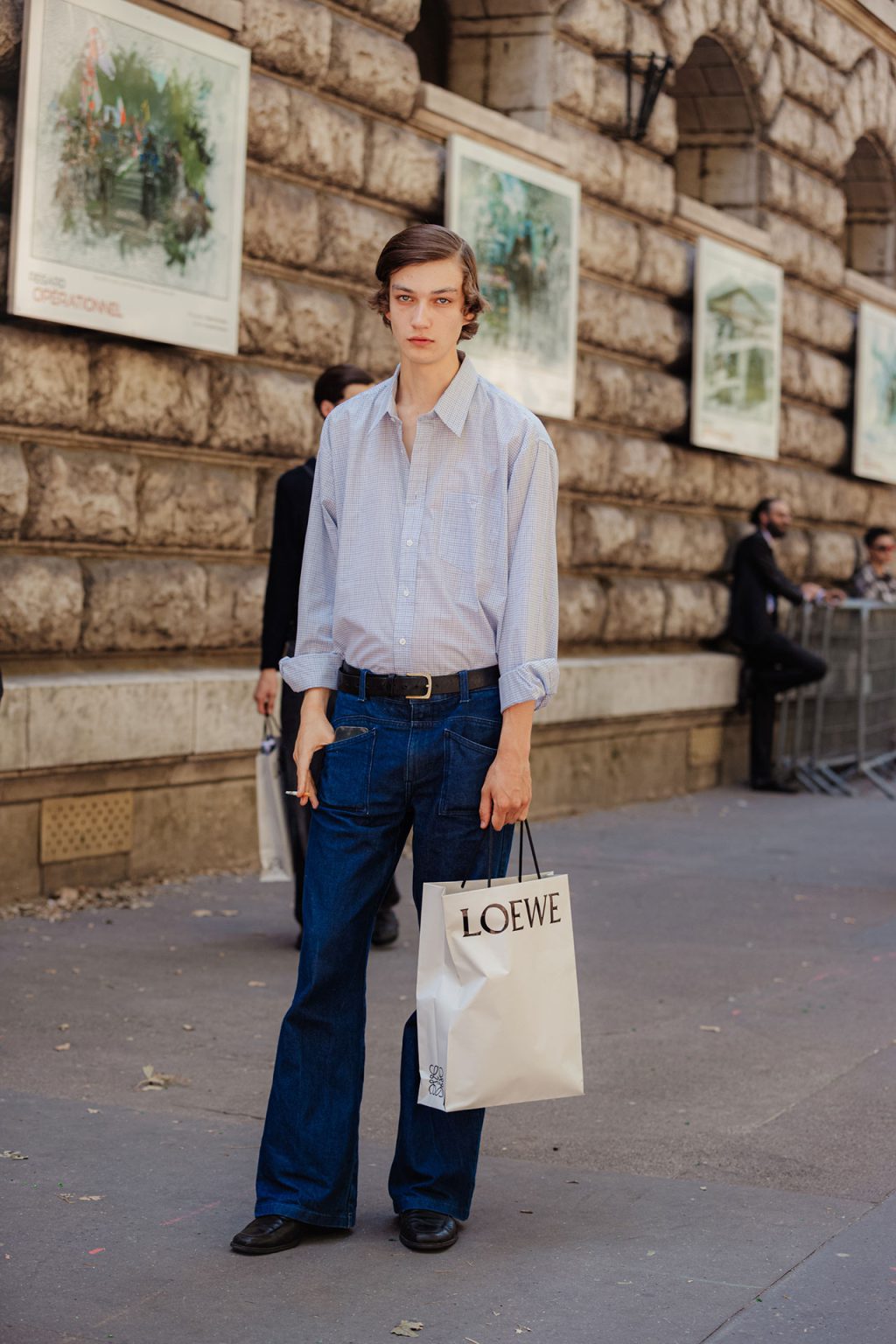 See What the Models Are Wearing Off-Duty During PFW Menswear S/S 24 ...