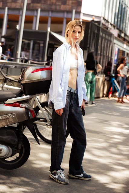 See What the Models Are Wearing Off-Duty During PFW Menswear S/S 24 ...