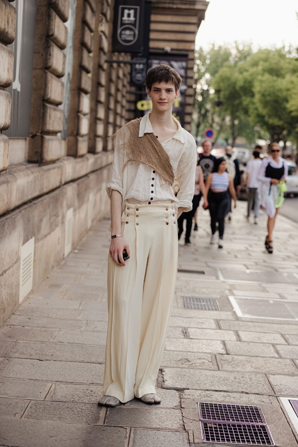 See What the Models Are Wearing Off-Duty During PFW Menswear S/S 24 ...