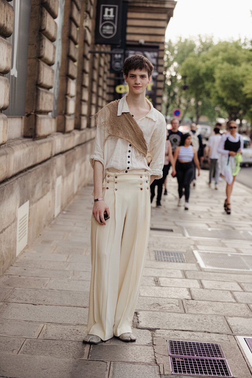 See What the Models Are Wearing Off-Duty During PFW Menswear S/S 24 ...