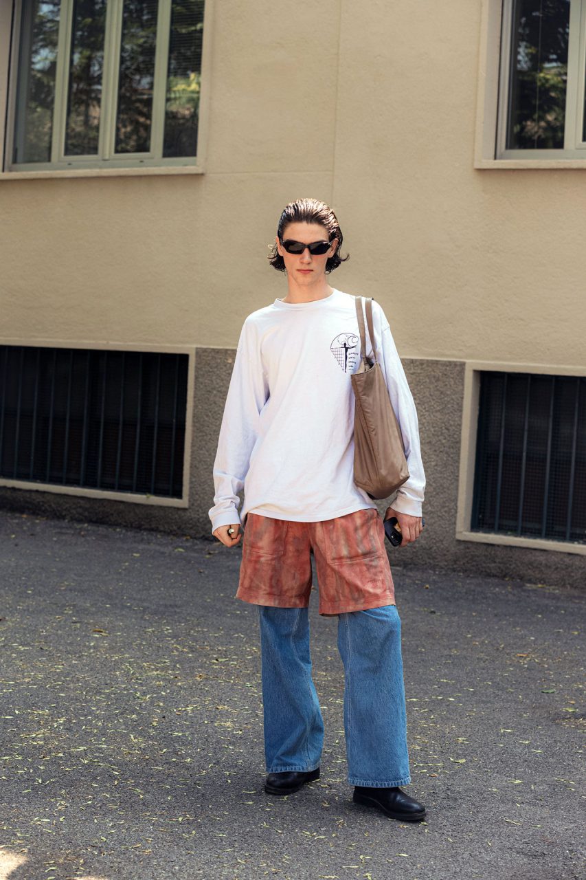 See What the Models Are Wearing Off-Duty During MFW Menswear S/S 24 ...