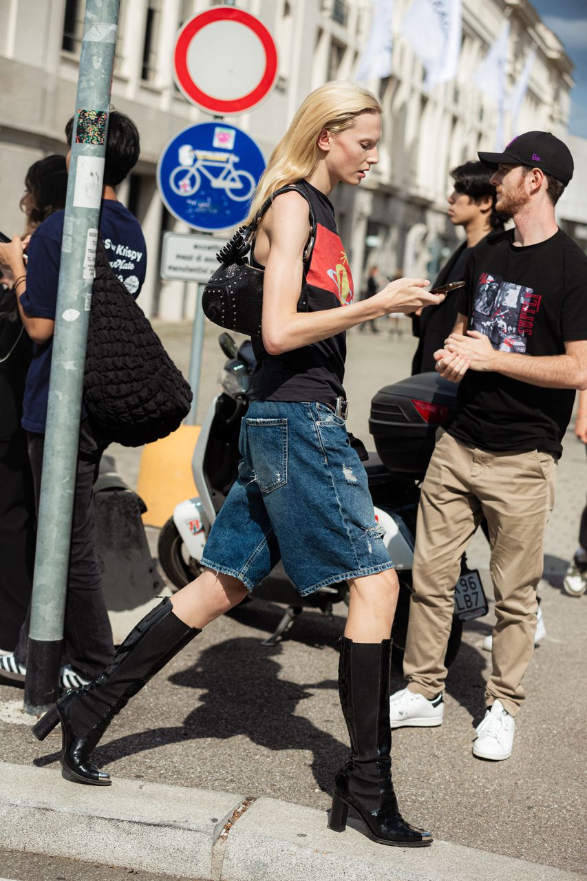 See What the Models Are Wearing Off-Duty During Milan Fashion Week S/S ...