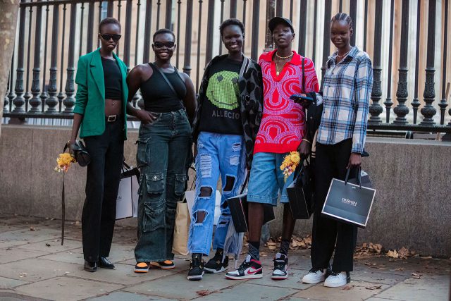 See What the Models Are Wearing Off-Duty During London Fashion Week S/S 24! Days 1-3 – Of The Minute